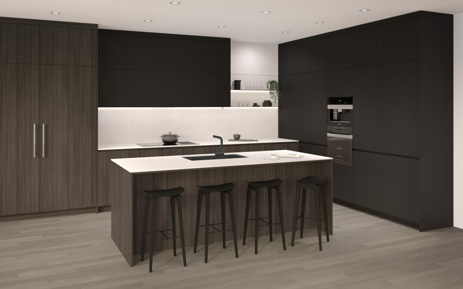 688 Studio Oak | STEVENSWOOD® Thermally Fused Laminate Panels (TFL)