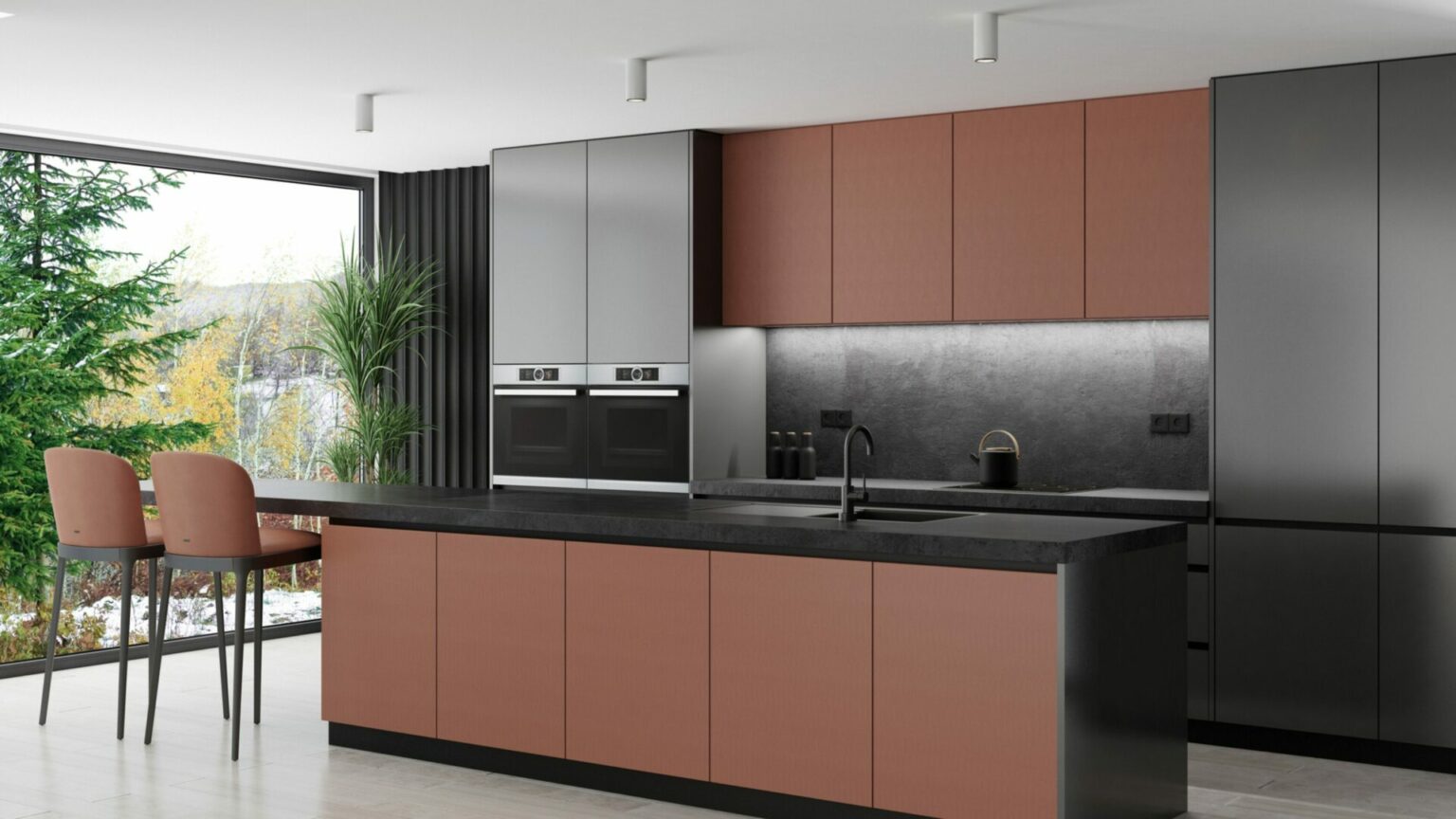 Two-Tone Color Cabinets: Creating Visual Contrast and Depth in Kitchens ...