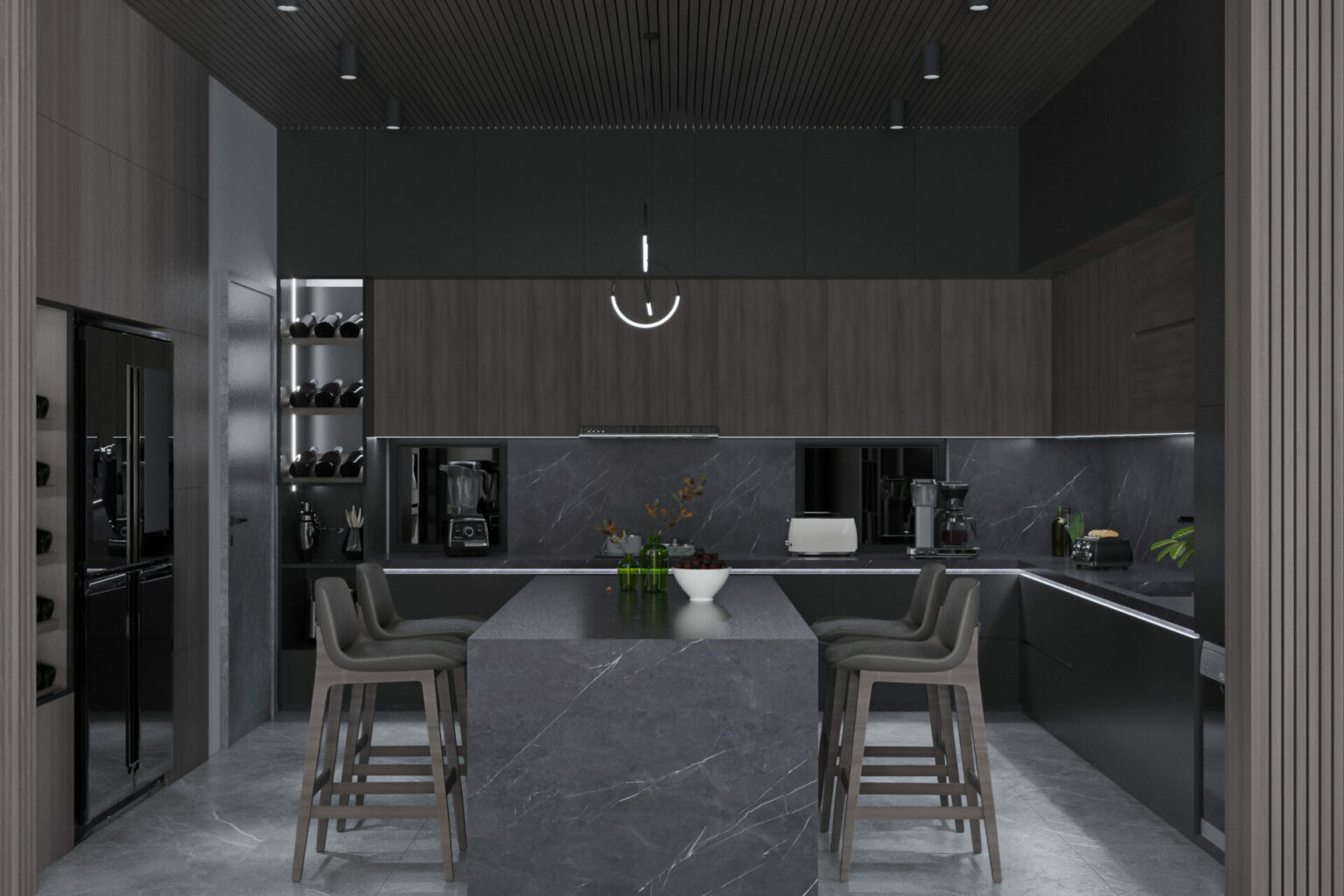 Two-Tone Color Cabinets: Creating Visual Contrast and Depth in Kitchens ...